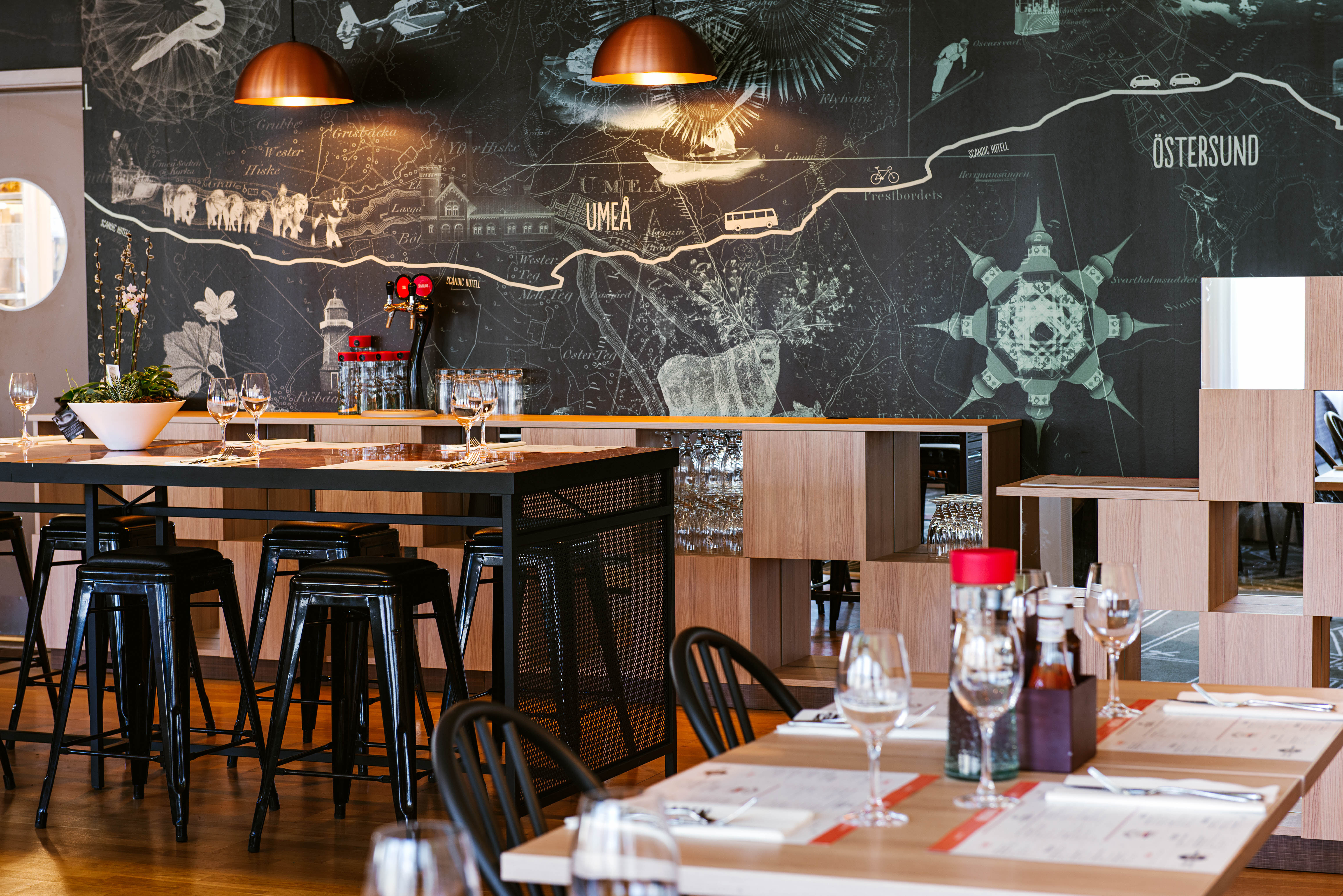 Explore Restaurant at Scandic Växjö in Vaxjo